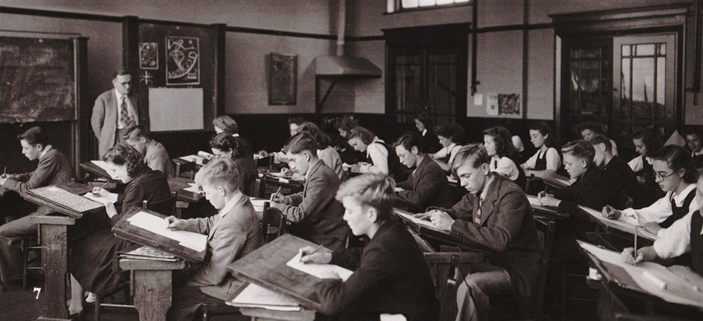 Wath Academy - 1930 to 2005. The Old School Building.